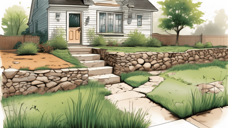 Poor Landscaping Grading – Spokane Home Inspection